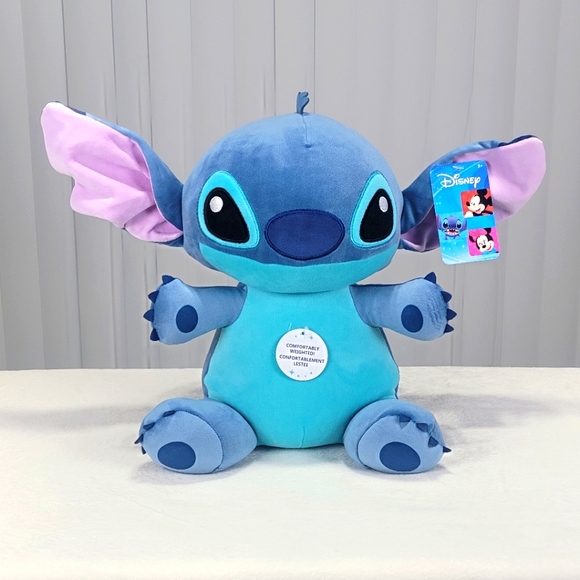 Disney | Other | Nwt Disney Stitch Soft And Squishy 2 Lb Weighted Plush ...